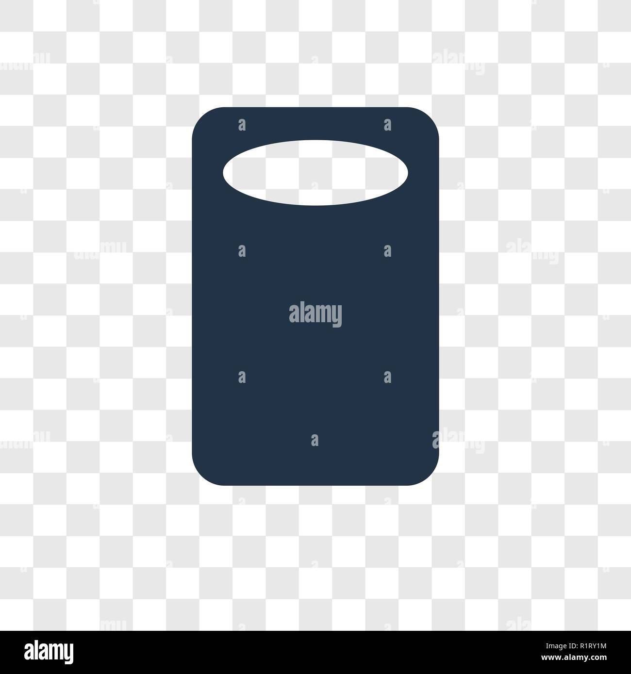 Kitchen board vector icon isolated on transparent background, Kitchen ...