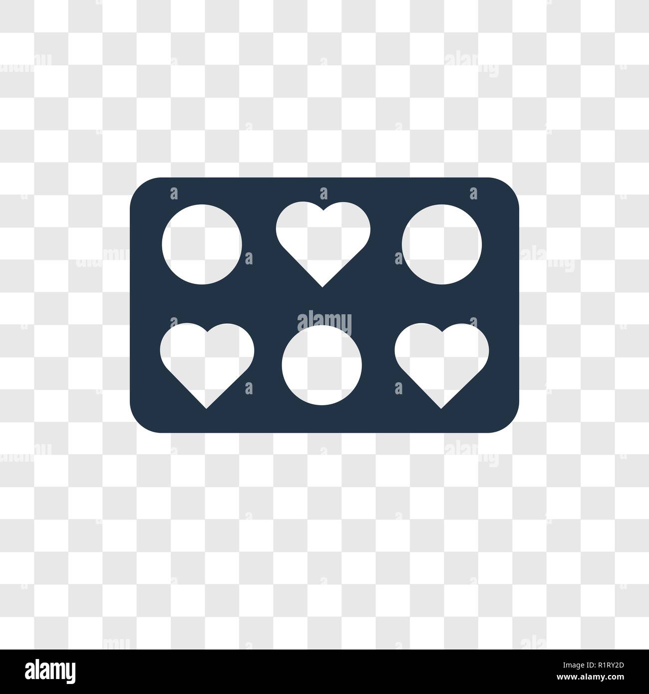 Molded vector icon isolated on transparent background, Molded ...