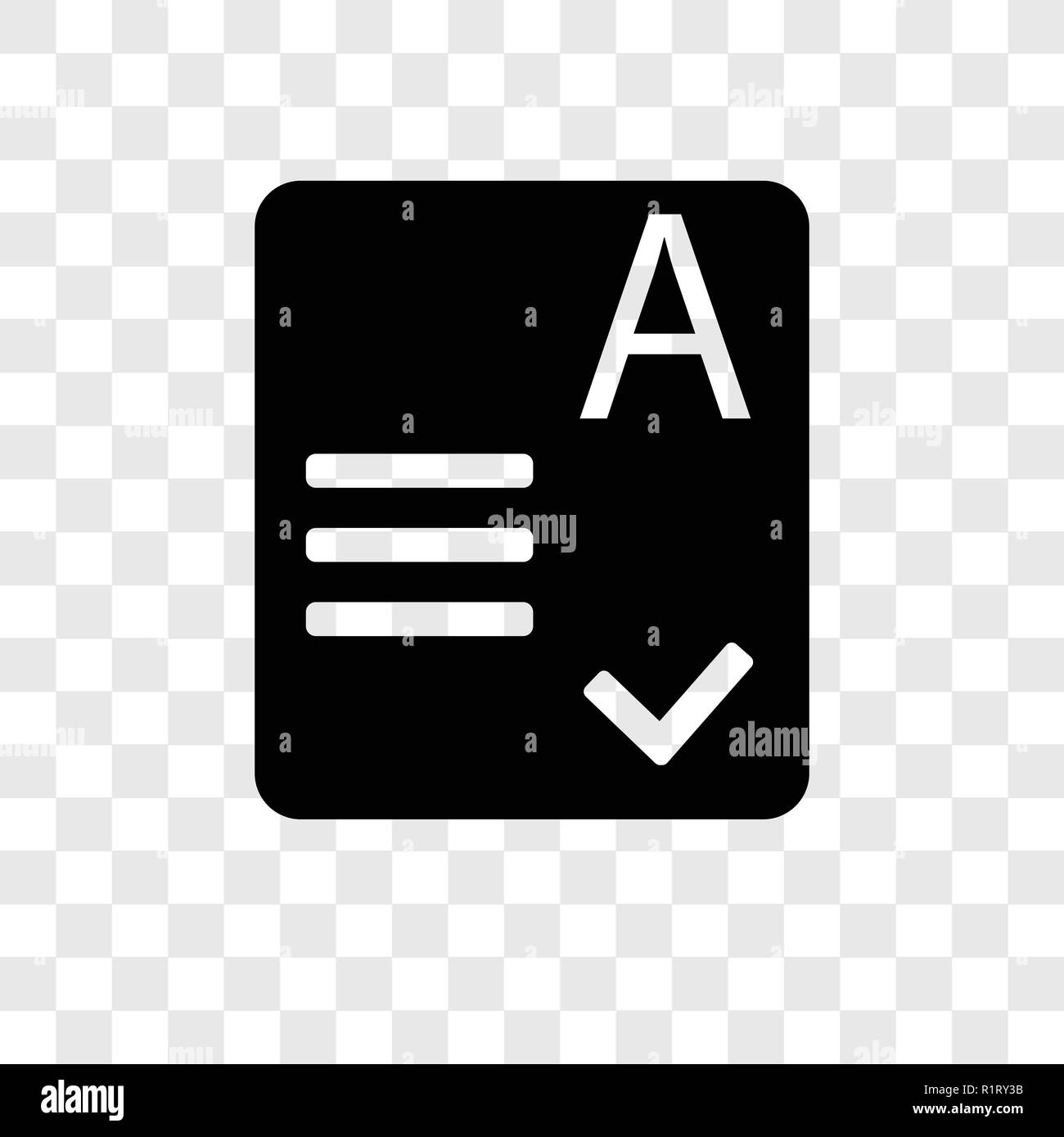 College students taking exams Stock Vector Images - Alamy