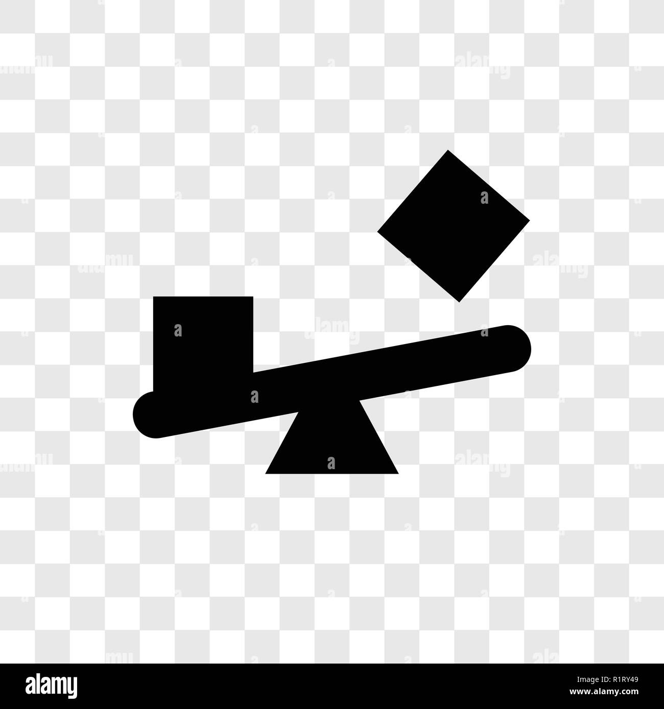 Physics vector icon isolated on transparent background, Physics ...