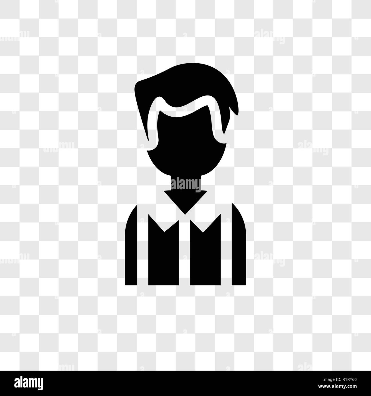 Student vector icon isolated on transparent background, Student ...