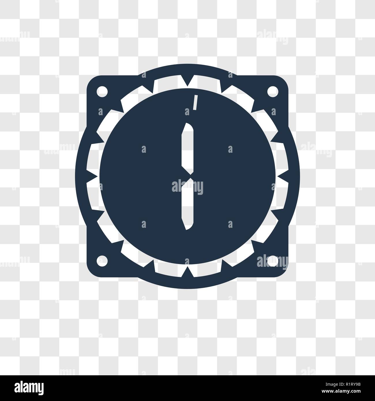 Time vector icon isolated on transparent background, Time transparency ...