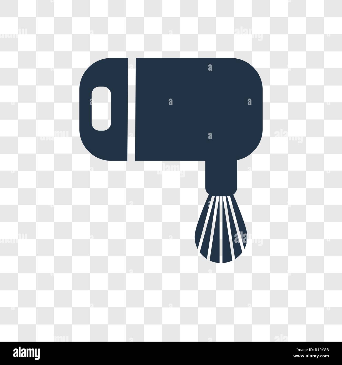 Mixer vector icon isolated on transparent background, Mixer ...