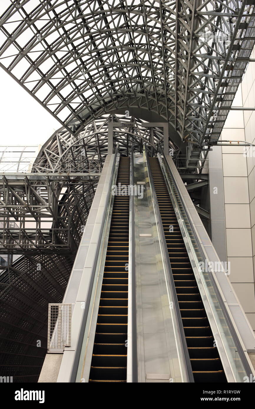 Kyoto Rail Station Stock Photo - Alamy