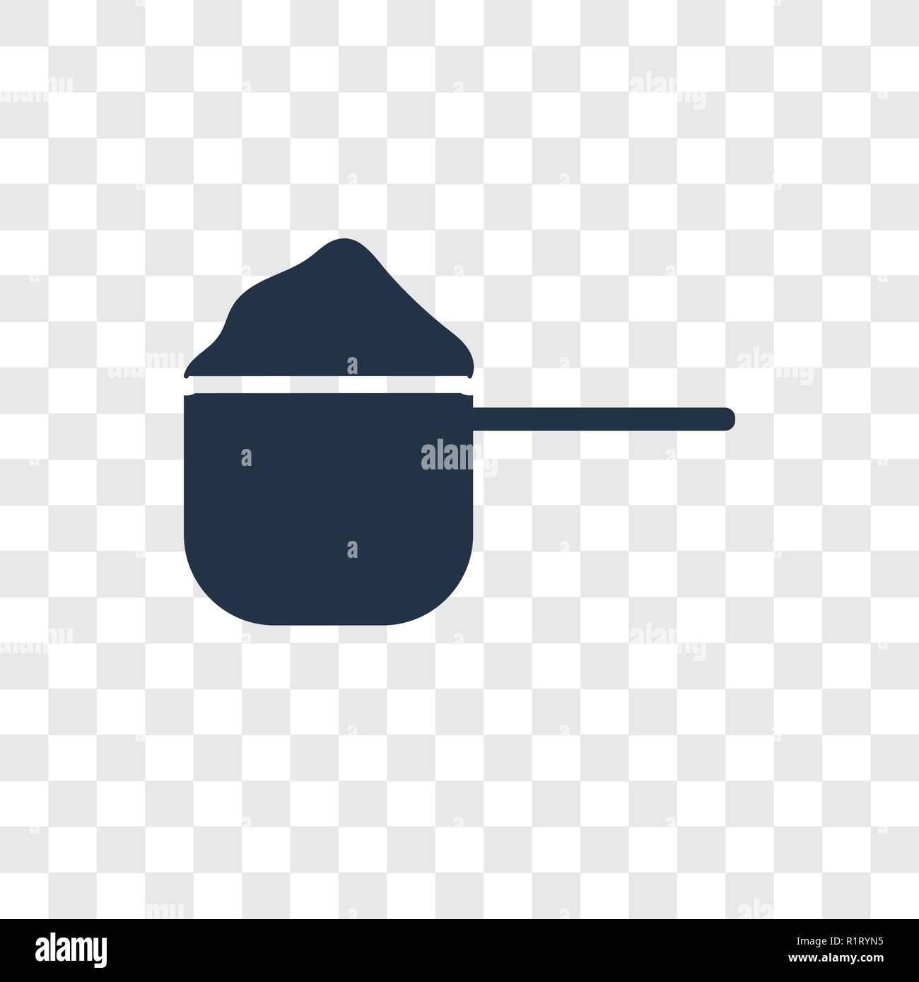 Scoop vector icon isolated on transparent background, Scoop ...