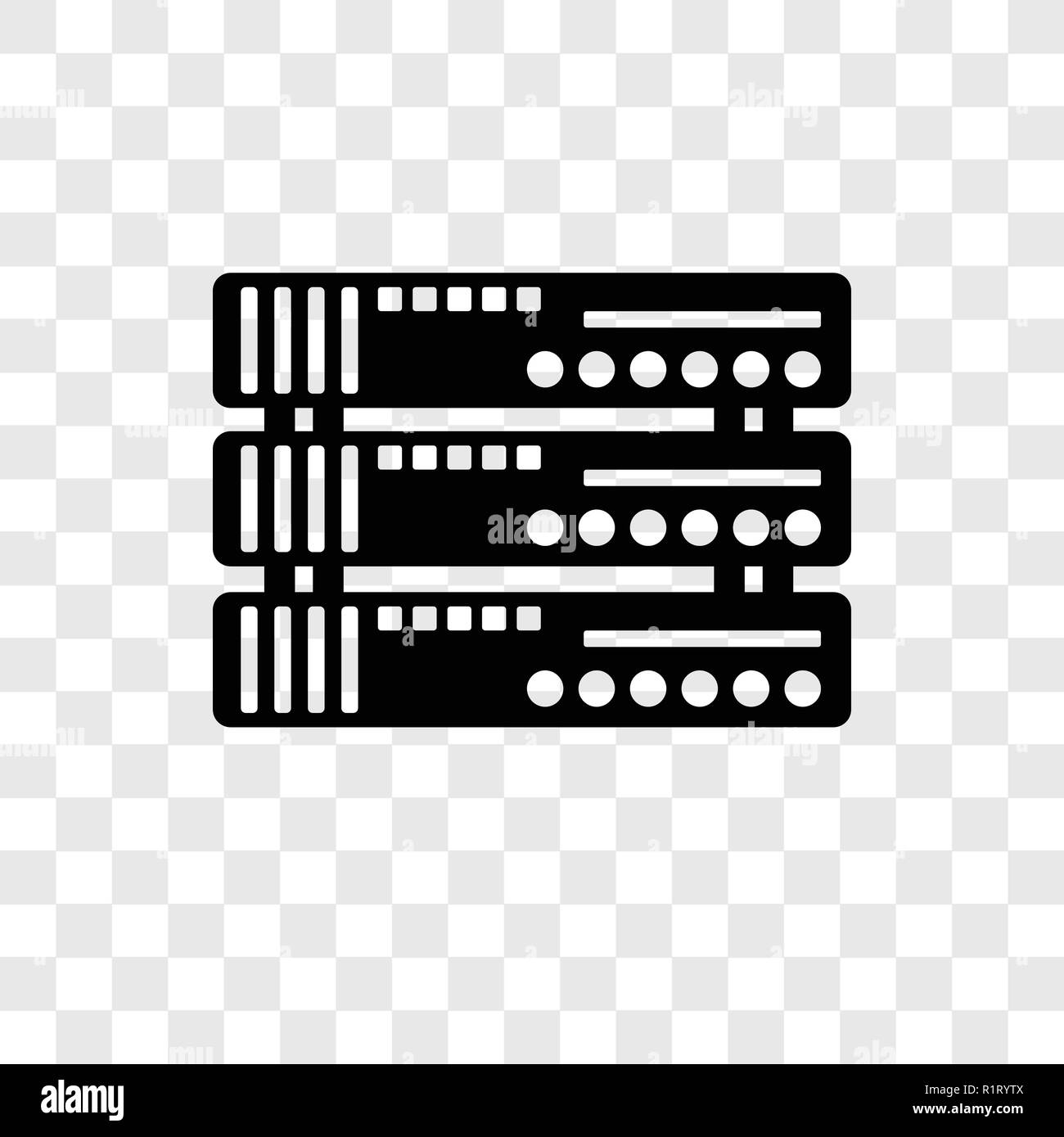 Data vector icon isolated on transparent background, Data transparency logo concept Stock Vector ...