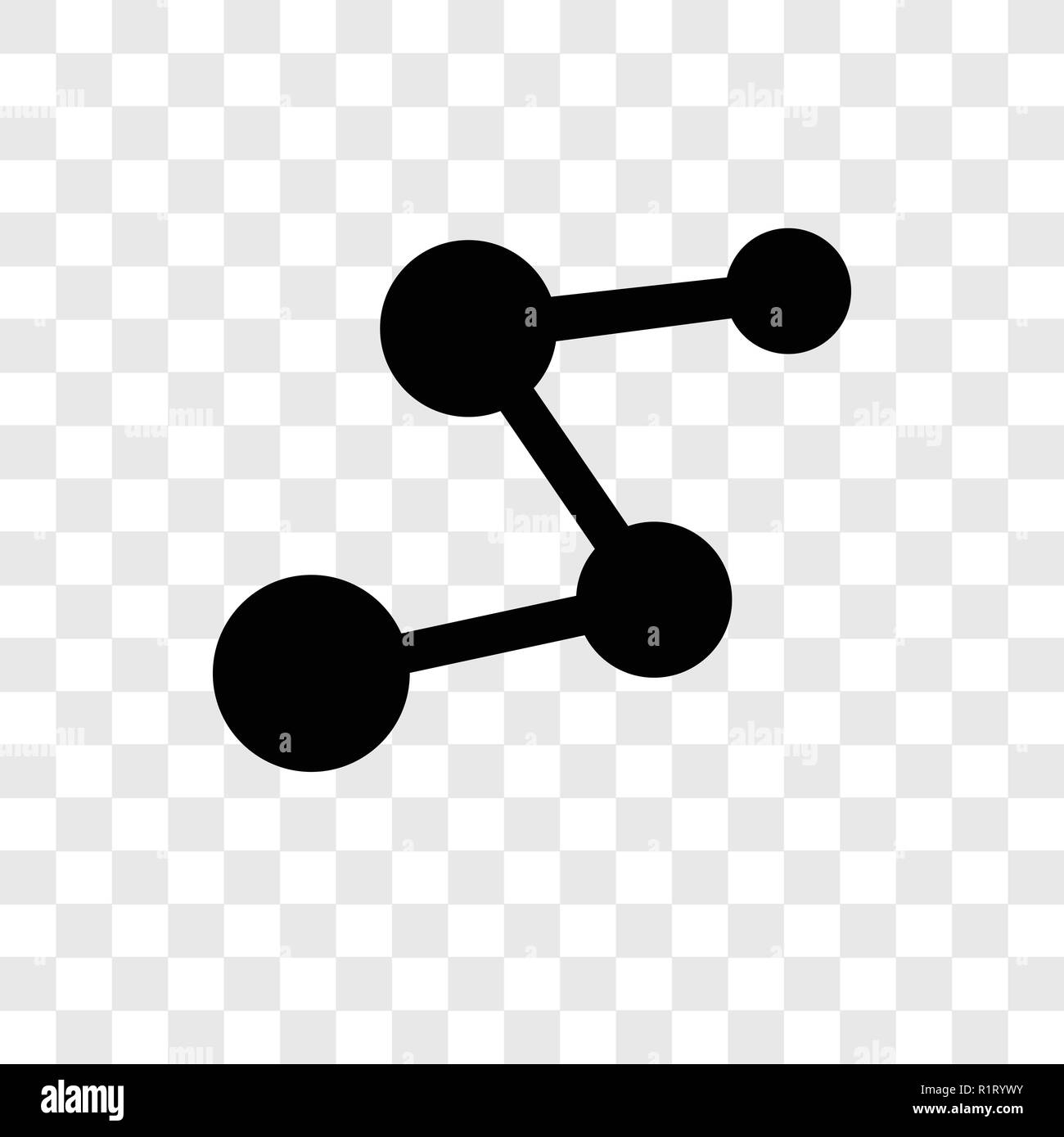 Connections vector icon isolated on transparent background, Connections ...