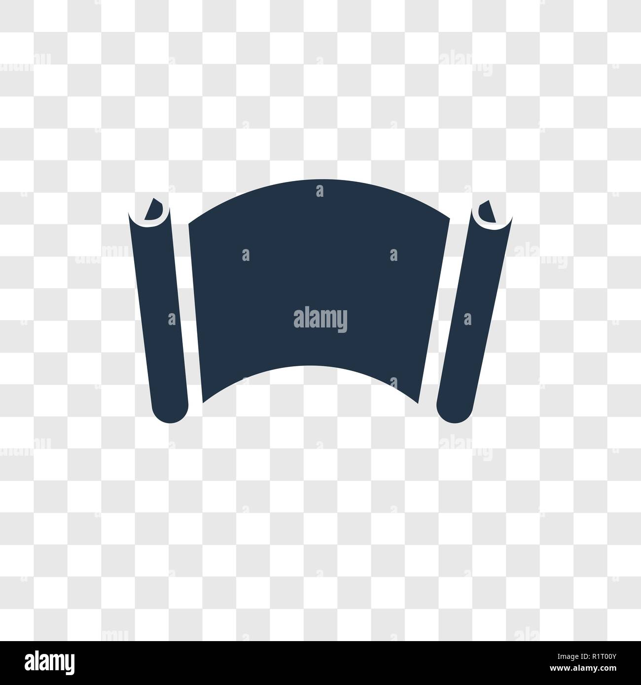 Manuscript vector icon isolated on transparent background, Manuscript ...