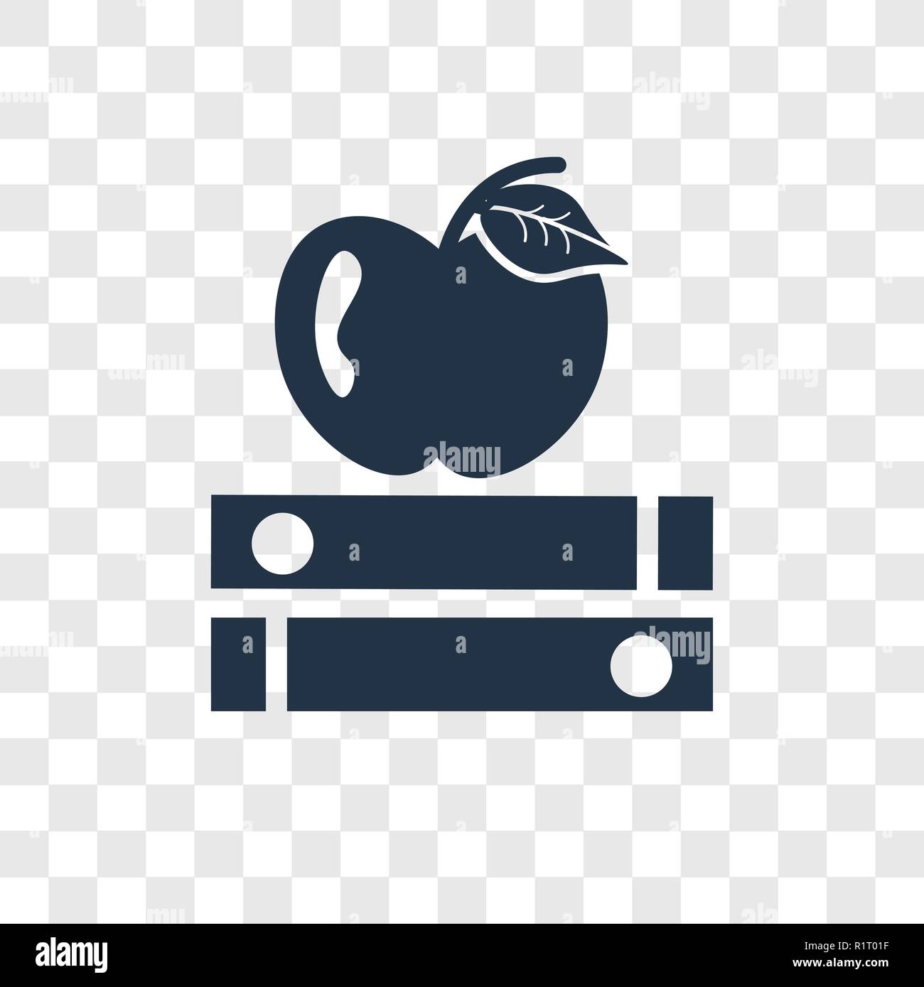 Book vector icon isolated on transparent background, Book transparency ...