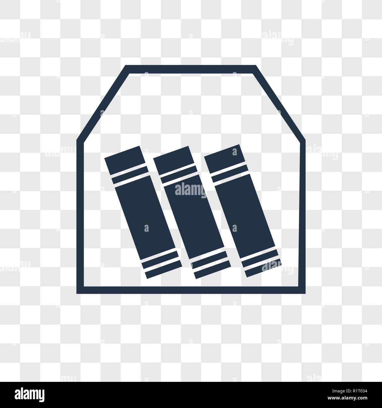 Book vector icon isolated on transparent background, Book transparency ...