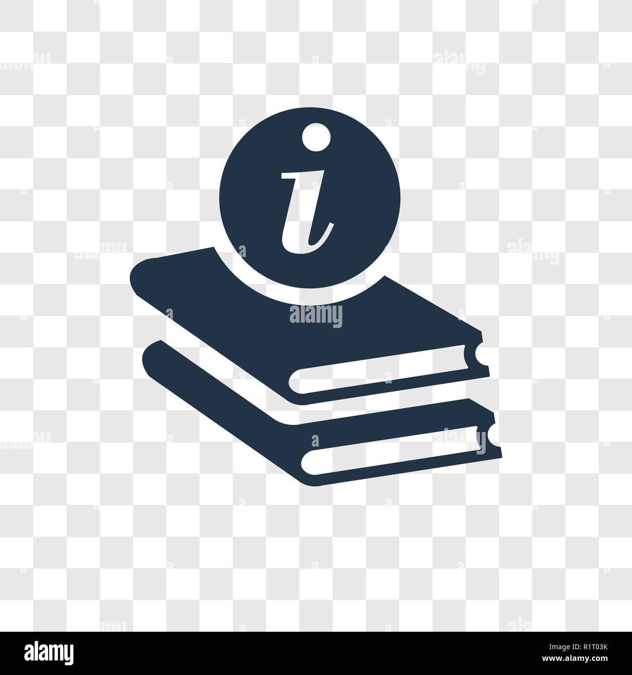 Book vector icon isolated on transparent background, Book transparency ...