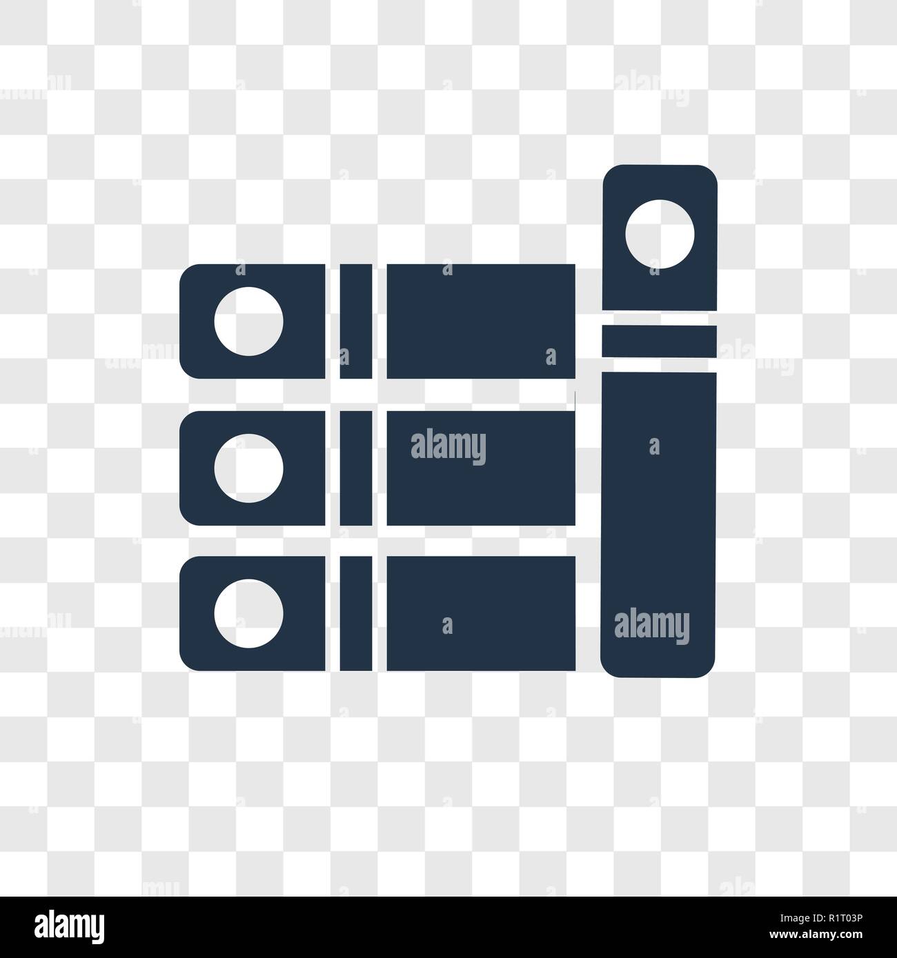 Books vector icon isolated on transparent background, Books ...