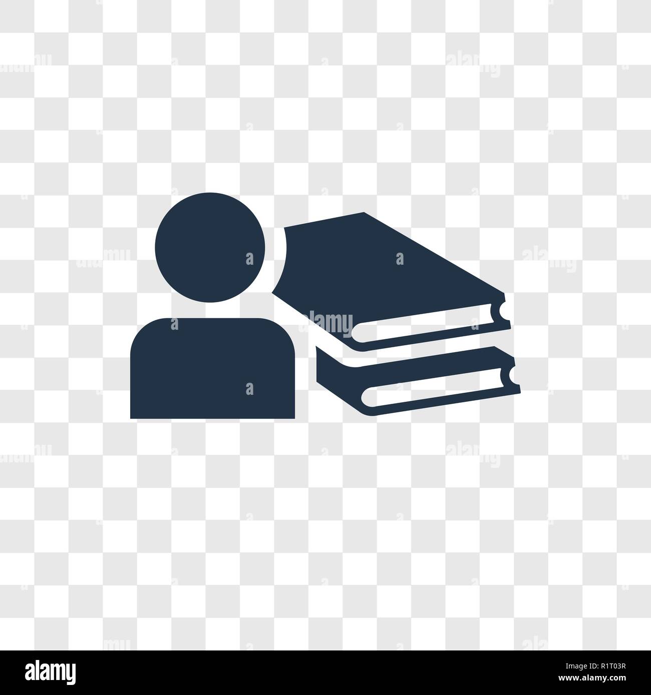 Book vector icon isolated on transparent background, Book transparency ...