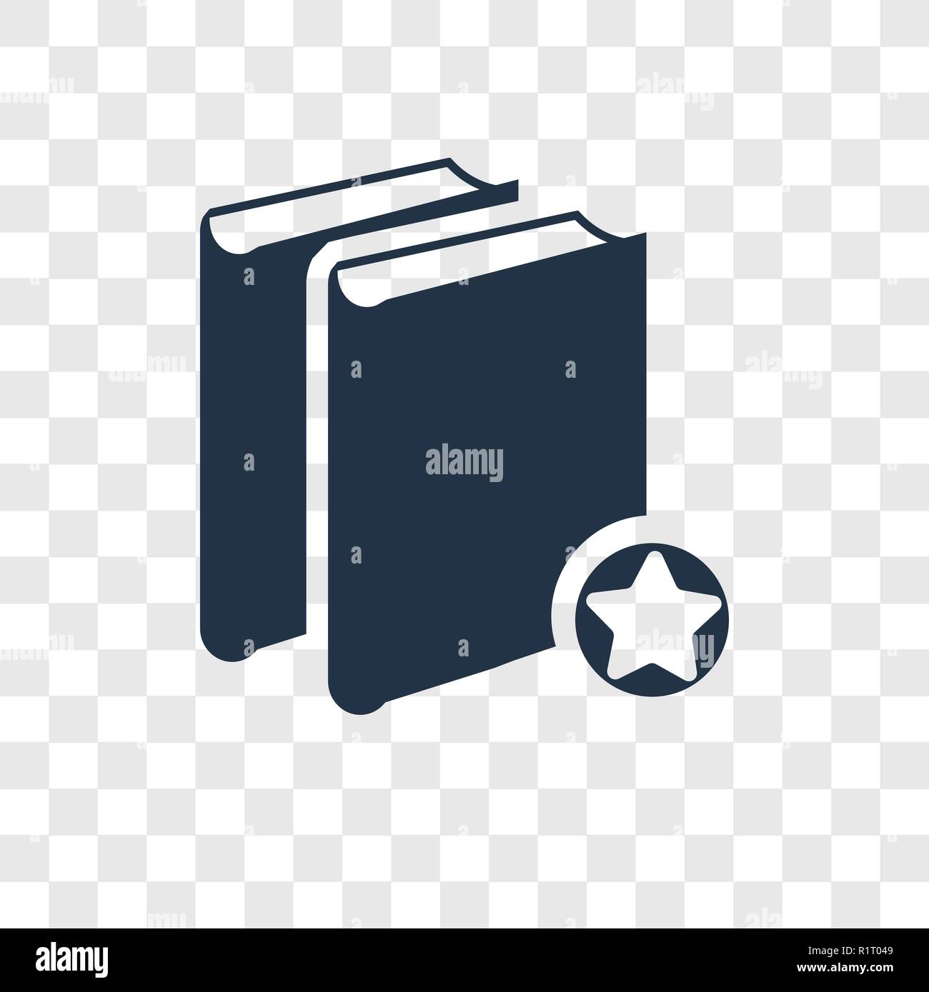 Book vector icon isolated on transparent background, Book transparency ...