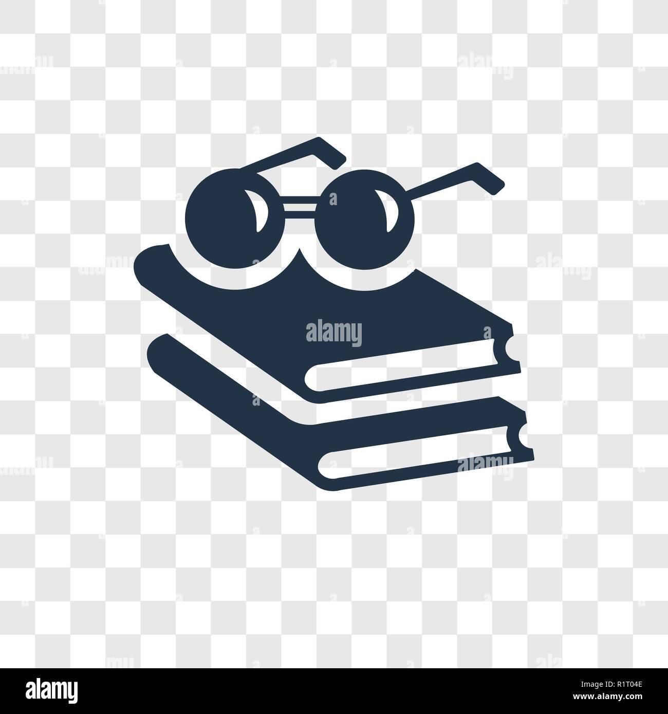 Glasses vector icon isolated on transparent background, Glasses ...