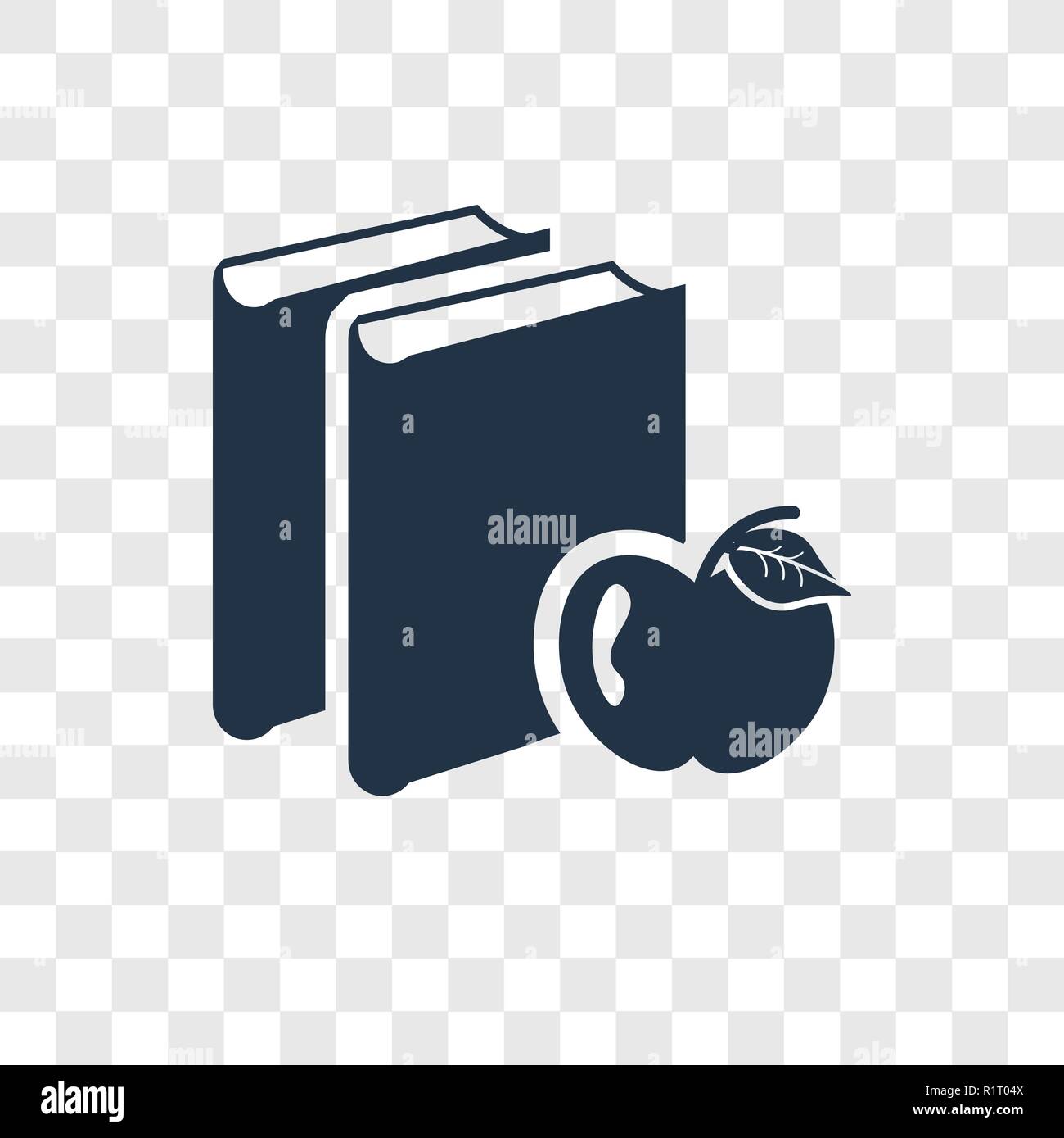 Book vector icon isolated on transparent background, Book transparency ...