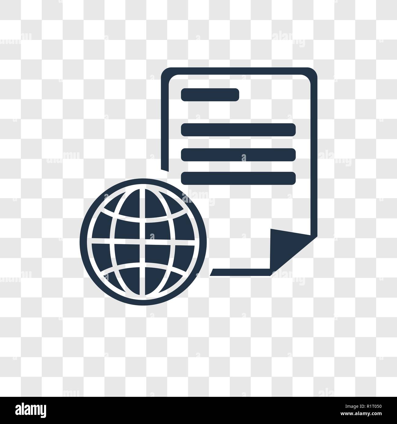 Paper vector icon isolated on transparent background, Paper ...