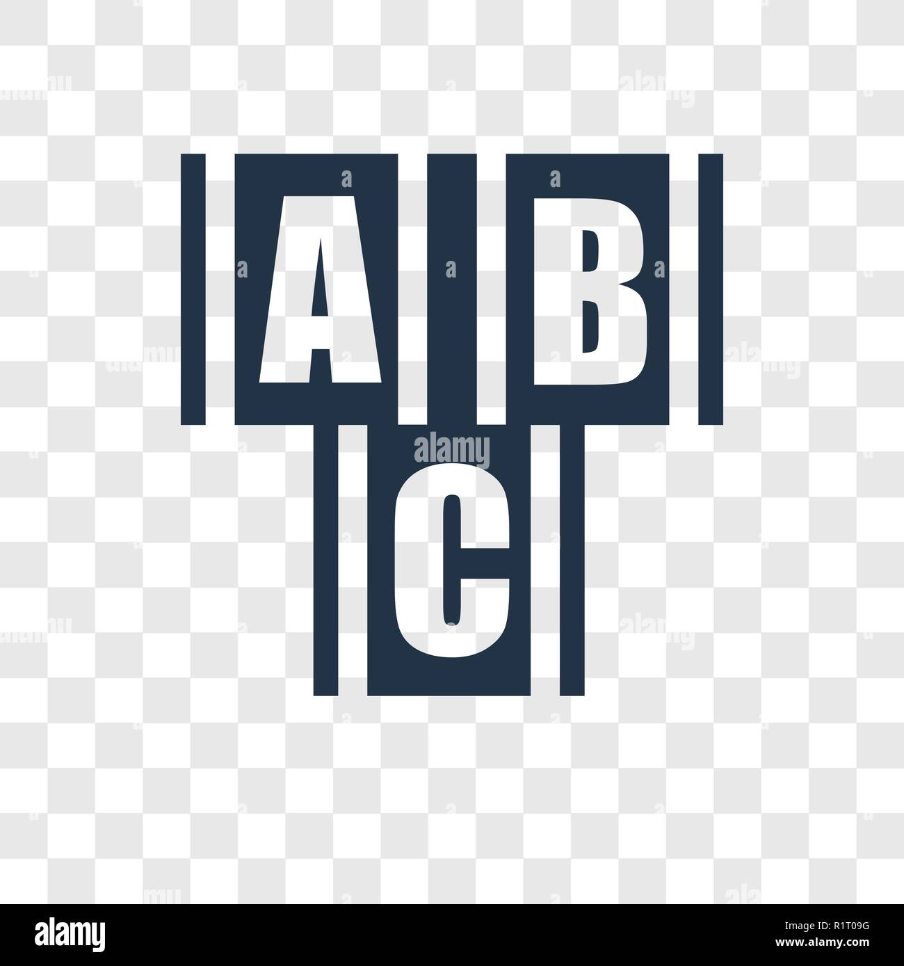 Blocks toy vector icon isolated on transparent background, Blocks toy ...