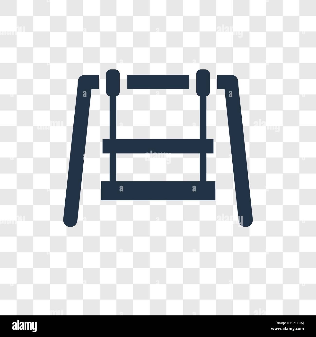 Kid on swing black and white hi-res stock photography and images - Alamy