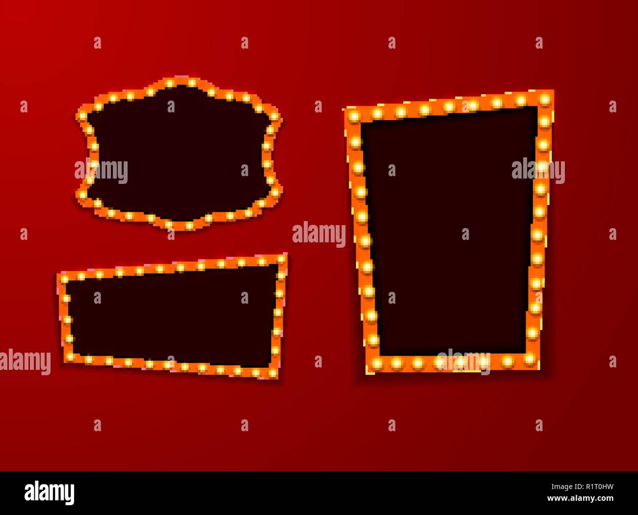 Retro frames hi-res stock photography and images - Alamy