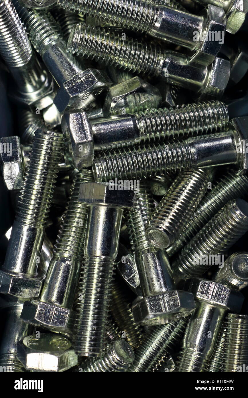 Shiny bolts hi-res stock photography and images - Alamy