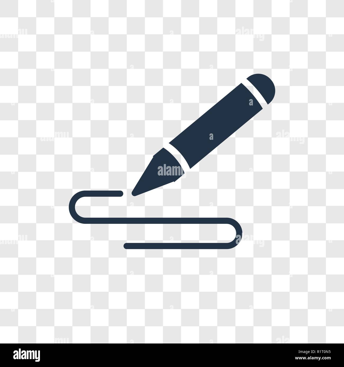 De vector icon isolated on transparent background, De transparency logo ...