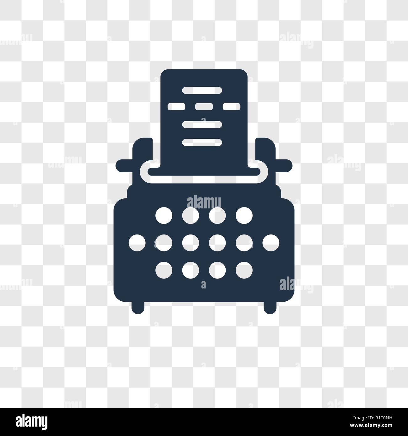 Writer vector icon isolated on transparent background, Writer ...