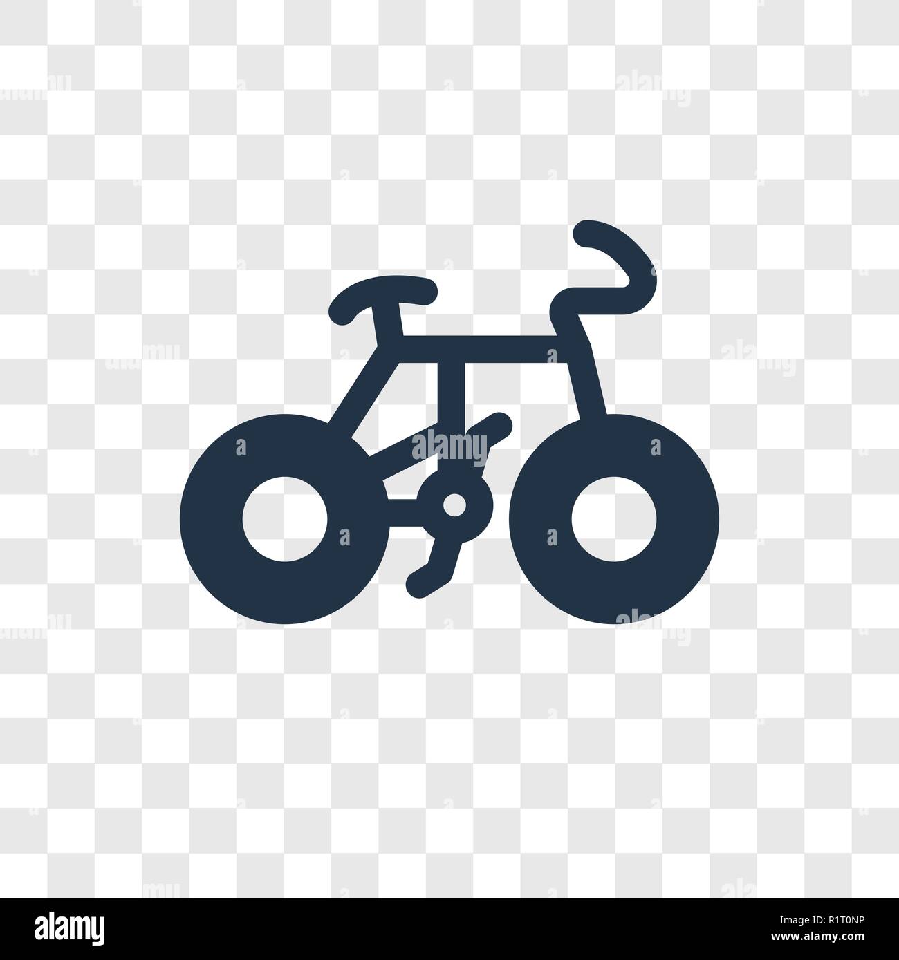 Cyclist vector icon isolated on transparent background, Cyclist ...