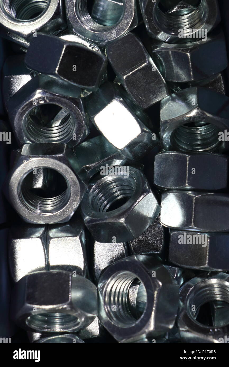 Nuts in a box Stock Photo - Alamy