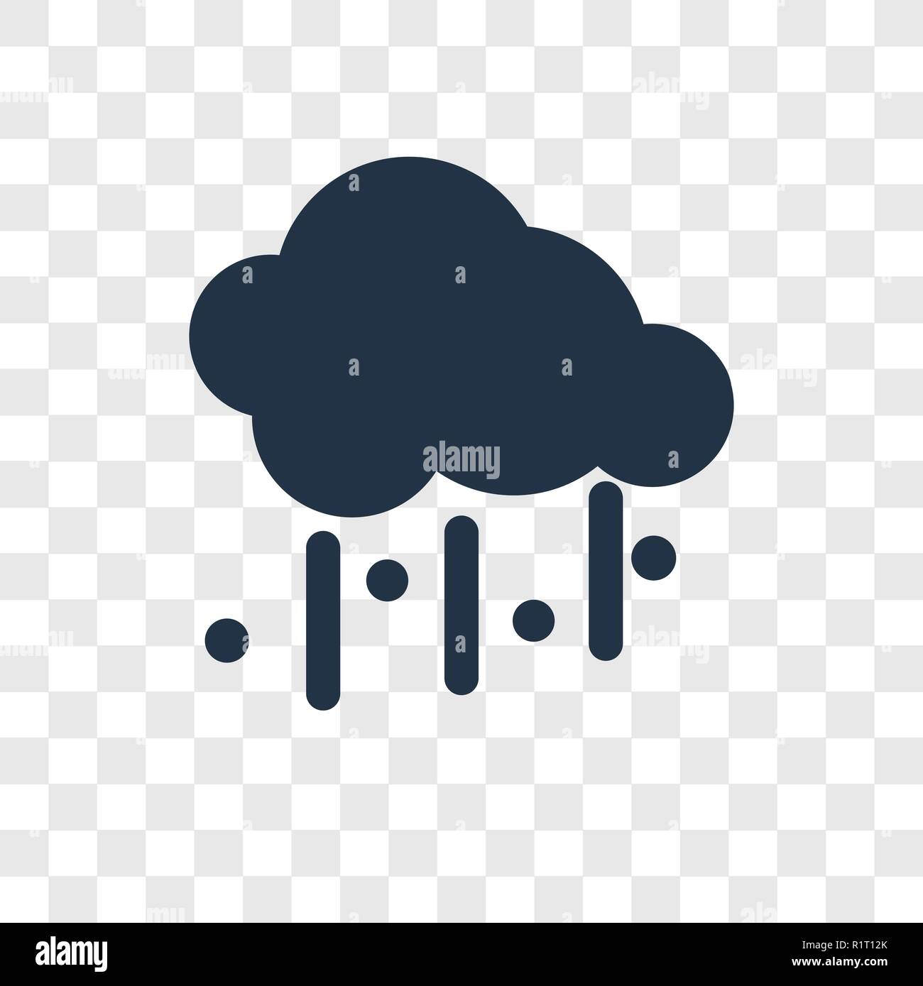 Hail vector icon isolated on transparent background, Hail transparency ...