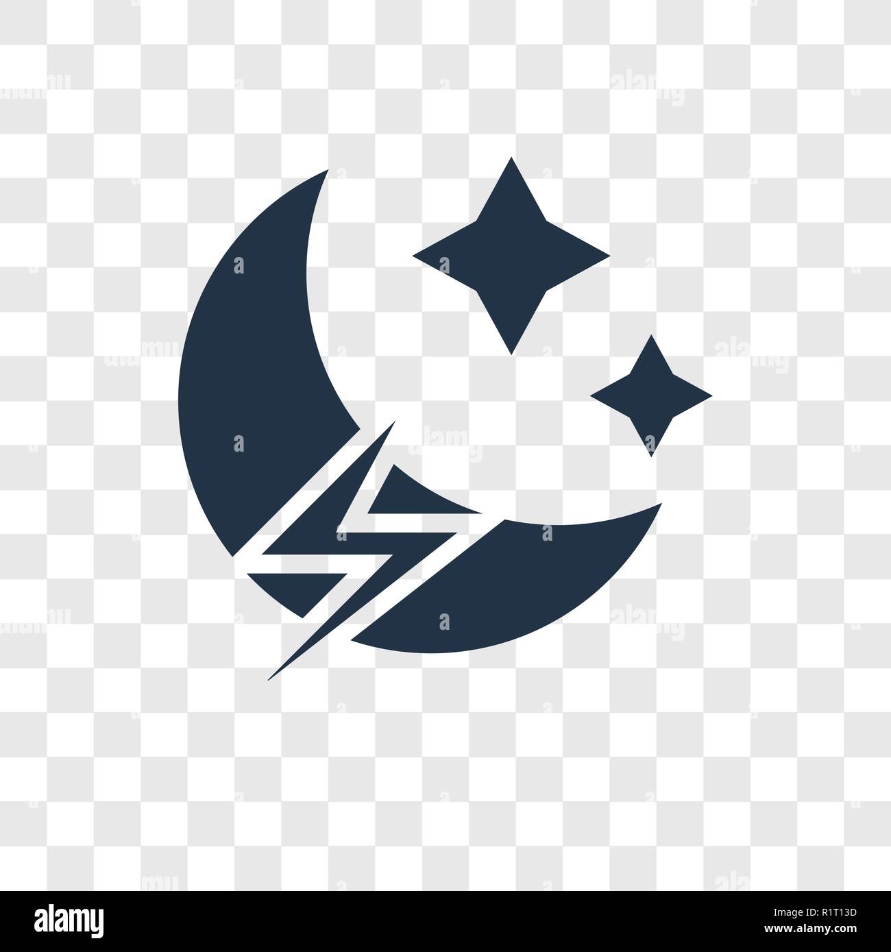 Bolt vector icon isolated on transparent background, Bolt transparency ...