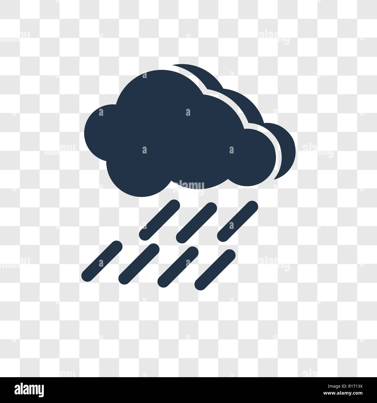 Hail vector icon isolated on transparent background, Hail transparency ...