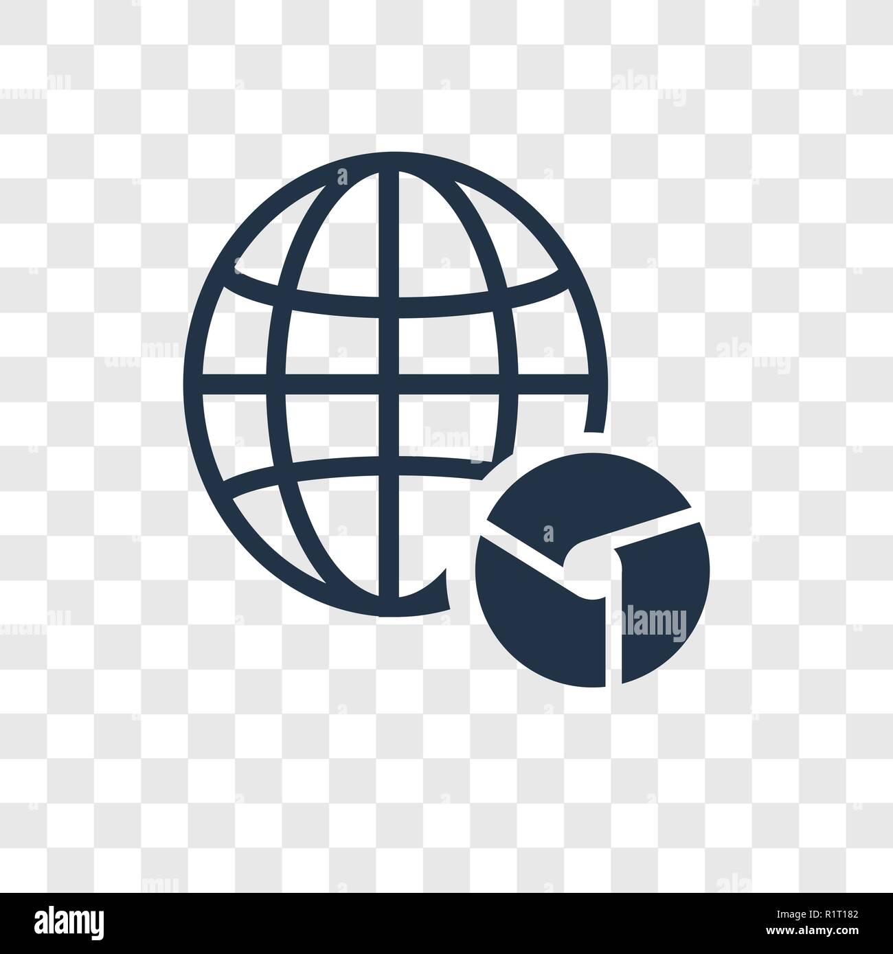 Browser vector icon isolated on transparent background, Browser ...