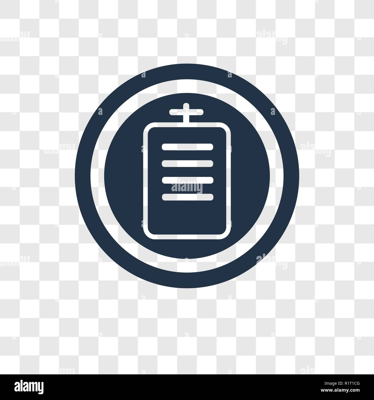 Document vector icon isolated on transparent background, Document ...