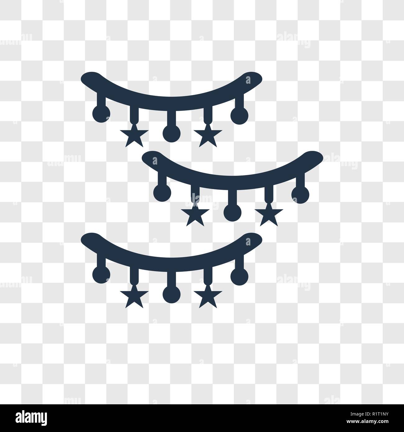 Lights vector icon isolated on transparent background, Lights ...