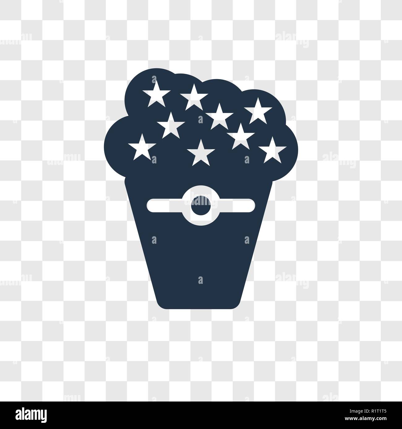 Muffin vector icon isolated on transparent background, Muffin ...