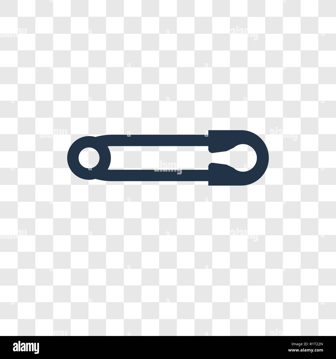 Perdible pin vector icon isolated on transparent background, Perdible ...