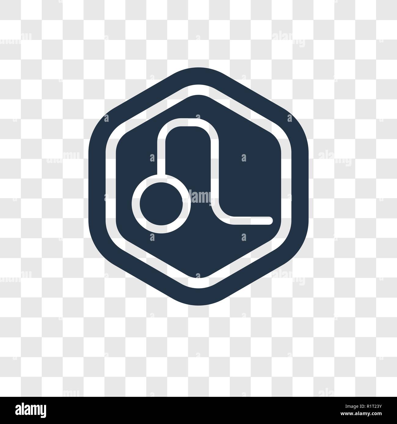 Leo vector icon isolated on transparent background, Leo transparency ...