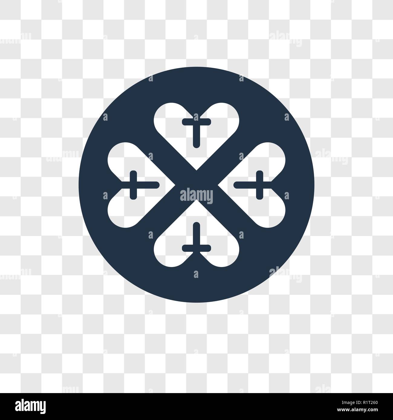 Gods protection vector icon isolated on transparent background, Gods ...