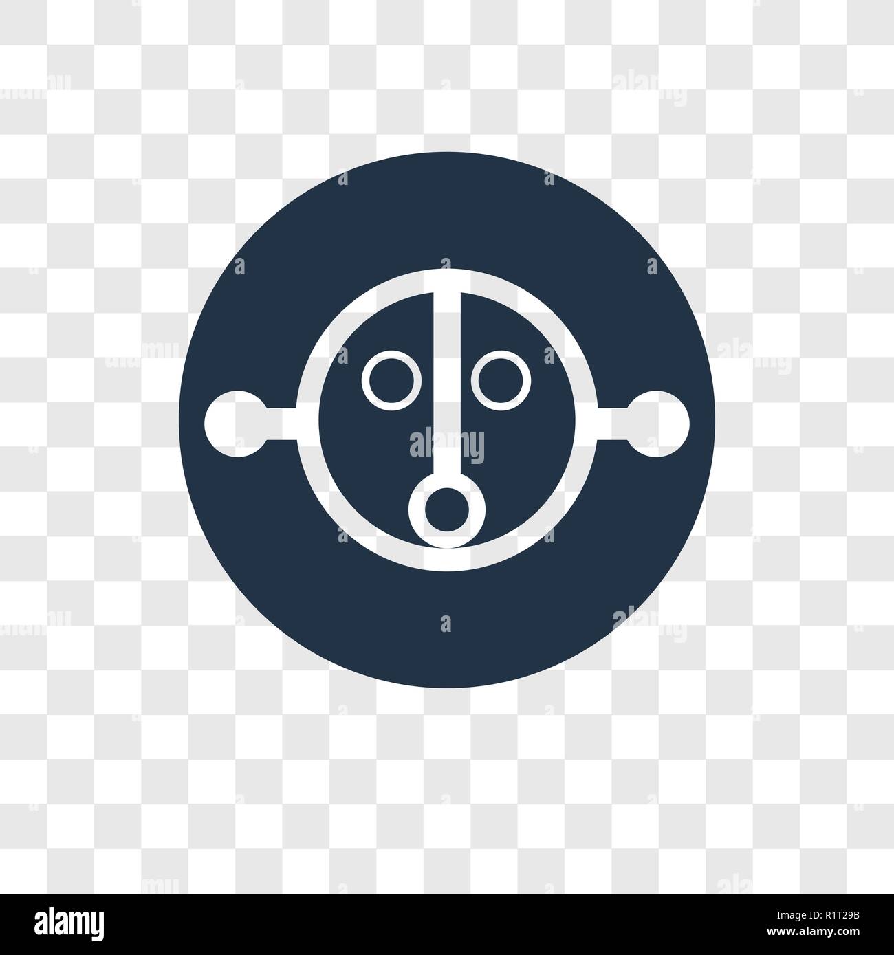 Fortitude vector icon isolated on transparent background, Fortitude ...
