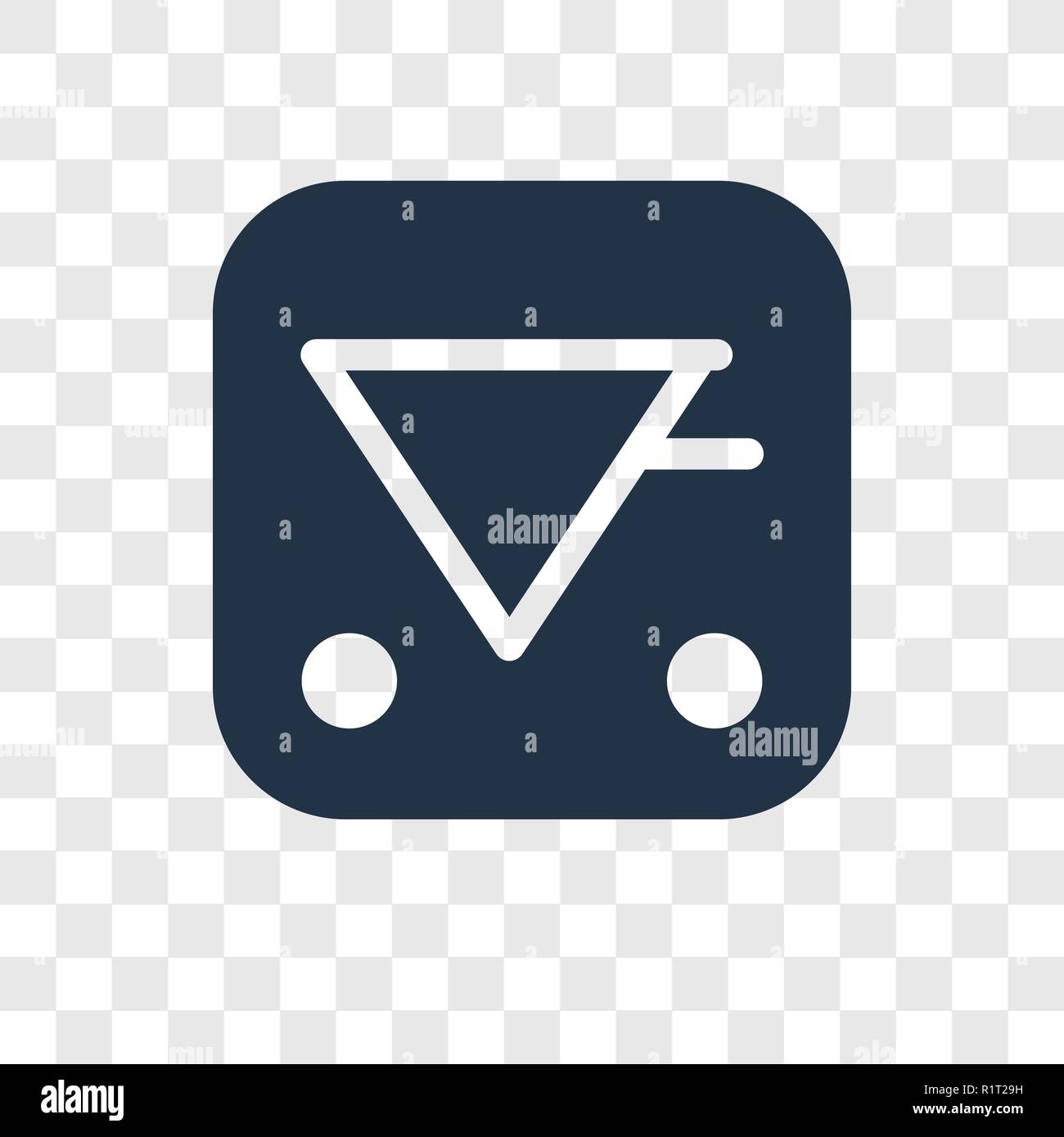 Aqua vector icon isolated on transparent background, Aqua transparency ...