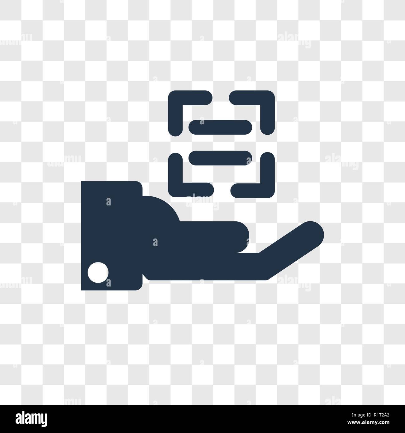 Encouragement vector icon isolated on transparent background ...