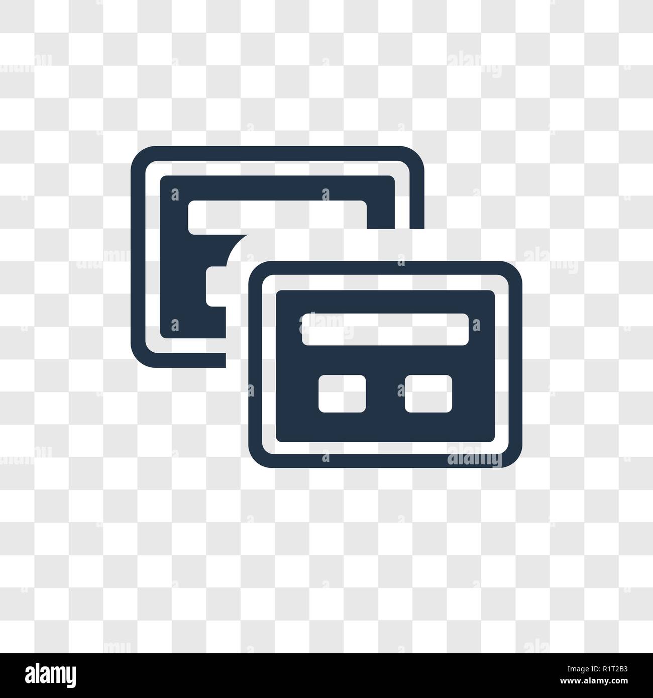Theme vector icon isolated on transparent background, Theme ...