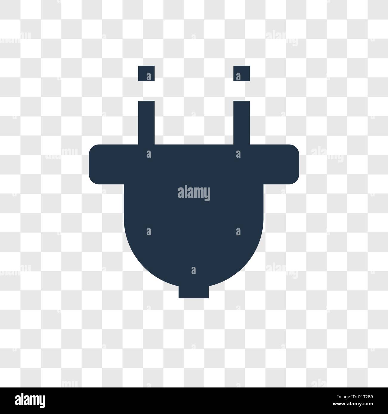 Plugin vector icon isolated on transparent background, Plugin ...
