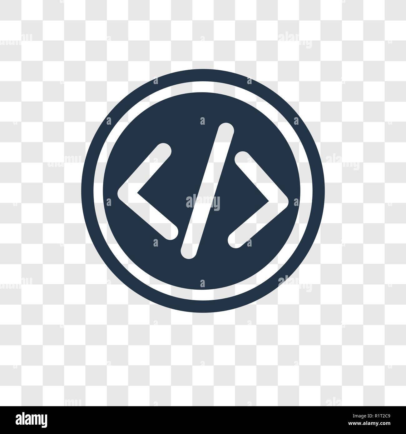 Coding vector icon isolated on transparent background, Coding ... Coding vector icon isolated on transparent background, Coding ...