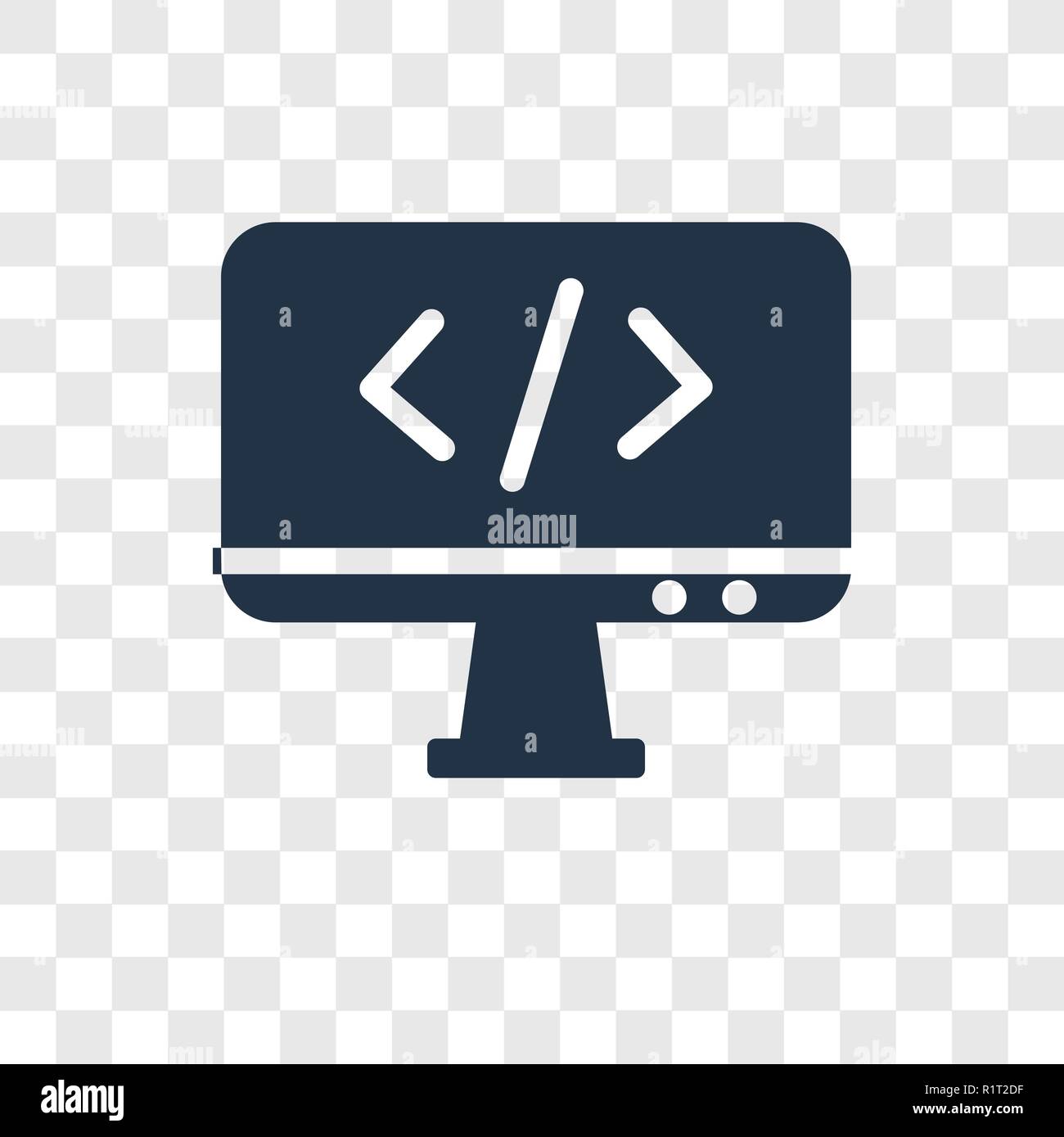 Coding vector icon isolated on transparent background, Coding ... Coding vector icon isolated on transparent background, Coding ...