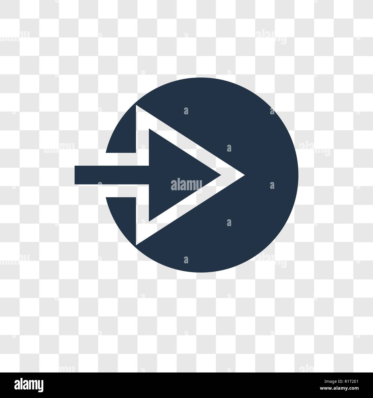 Login vector icon isolated on transparent background, Login ...