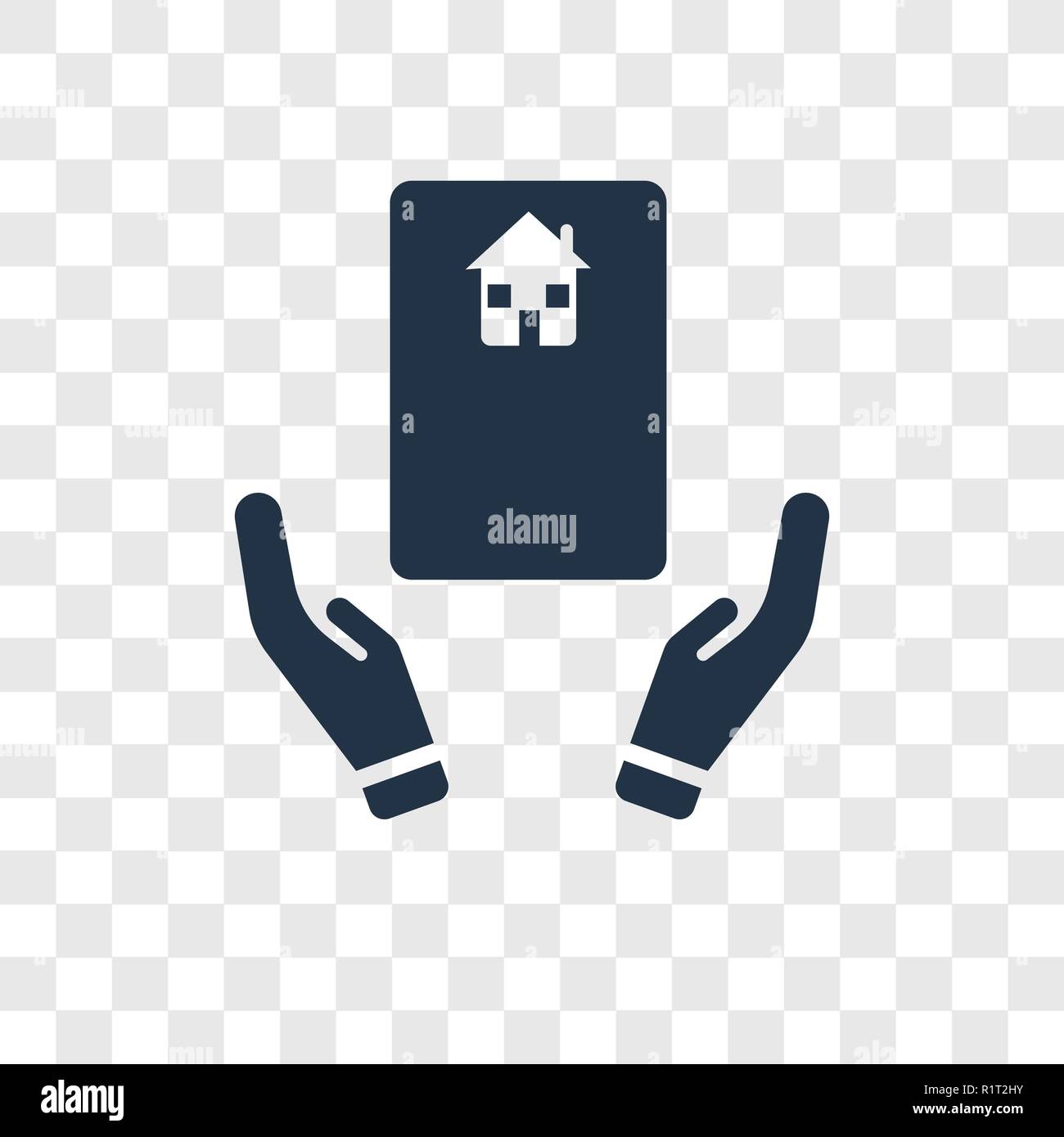 Deal vector icon isolated on transparent background, Deal transparency ...