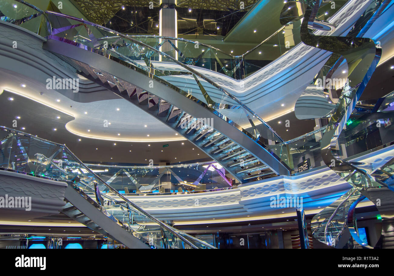 Cruise Ship Atrium High Resolution Stock Photography and Images - Alamy