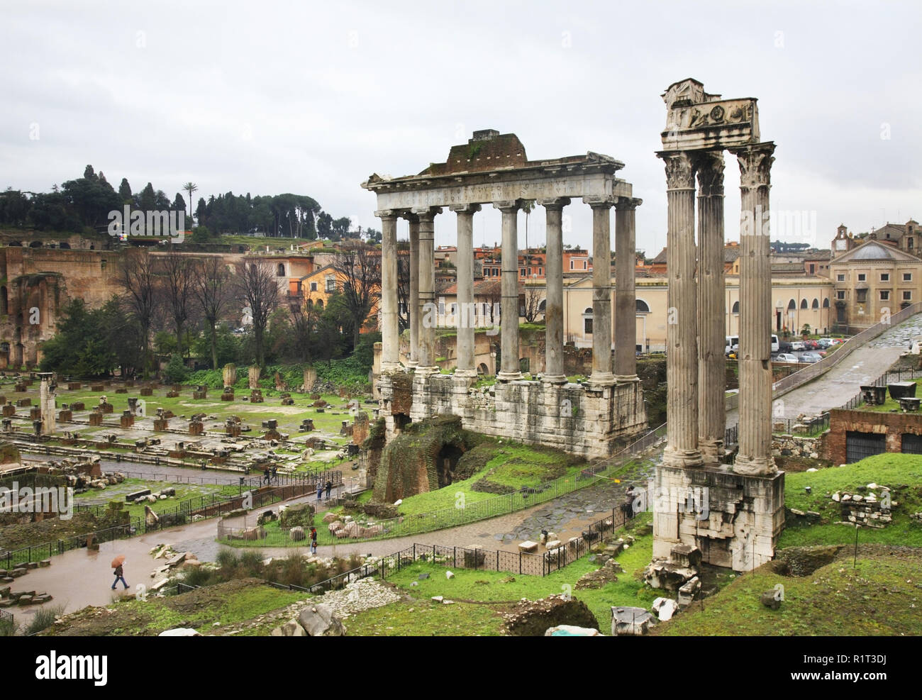 Foro romano in rome hi-res stock photography and images - Alamy